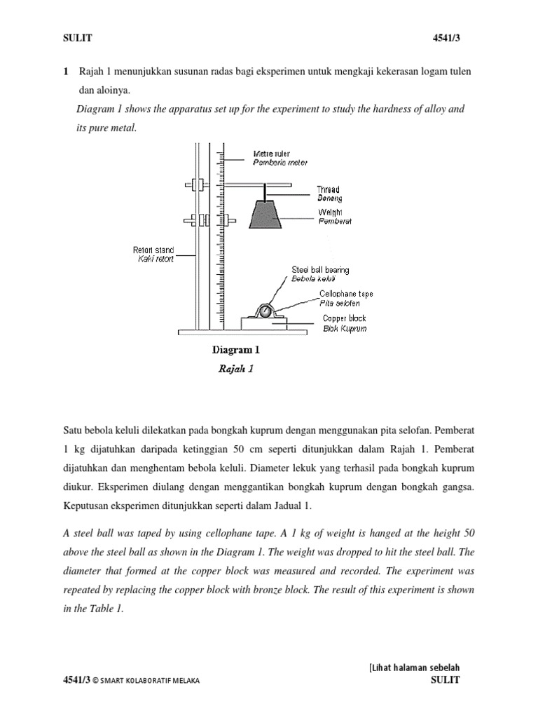 Kimia Trial TRG Bk3 k2 2017 | PDF | Teknologi & Rekayasa