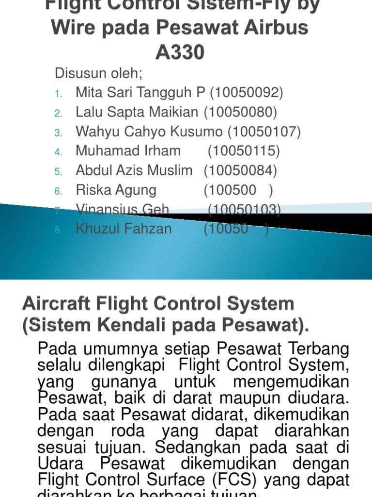 PP Fly by Wire | PDF