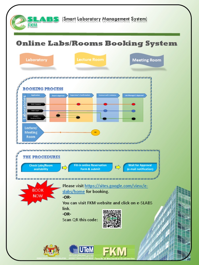 Online Labs/Rooms Booking System: (Smart Laboratory Management System ...