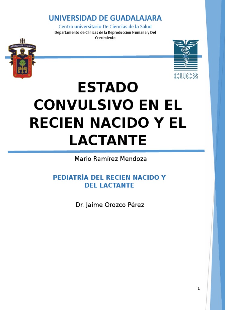 Convulsiones Neonatales: Tipos y Causas | PDF | Epilepsia | Neurología