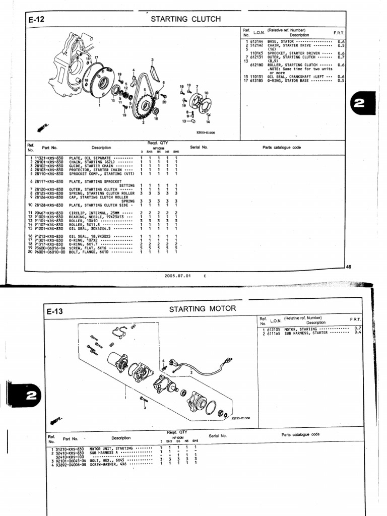 Honda Wave | PDF | Piston | Internal Combustion Engine