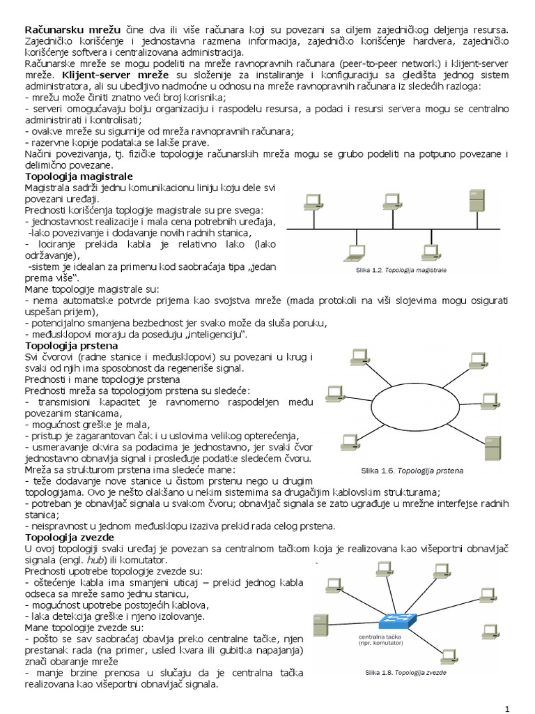 Racunarske Mreze | PDF