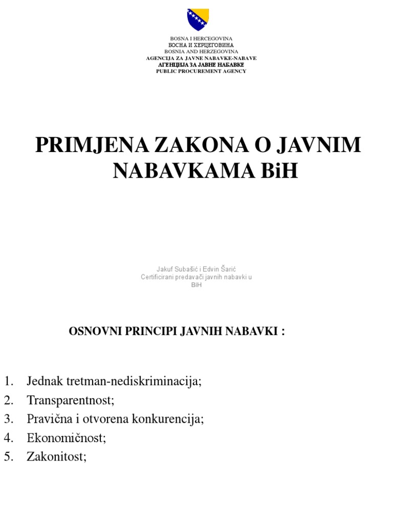 Priručnik Za Polaganje Stručnog Upravnog Ispita U Institucijama BiH | PDF