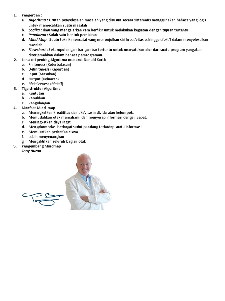Mind Map untuk Algoritma Pemrograman | PDF | Komputer