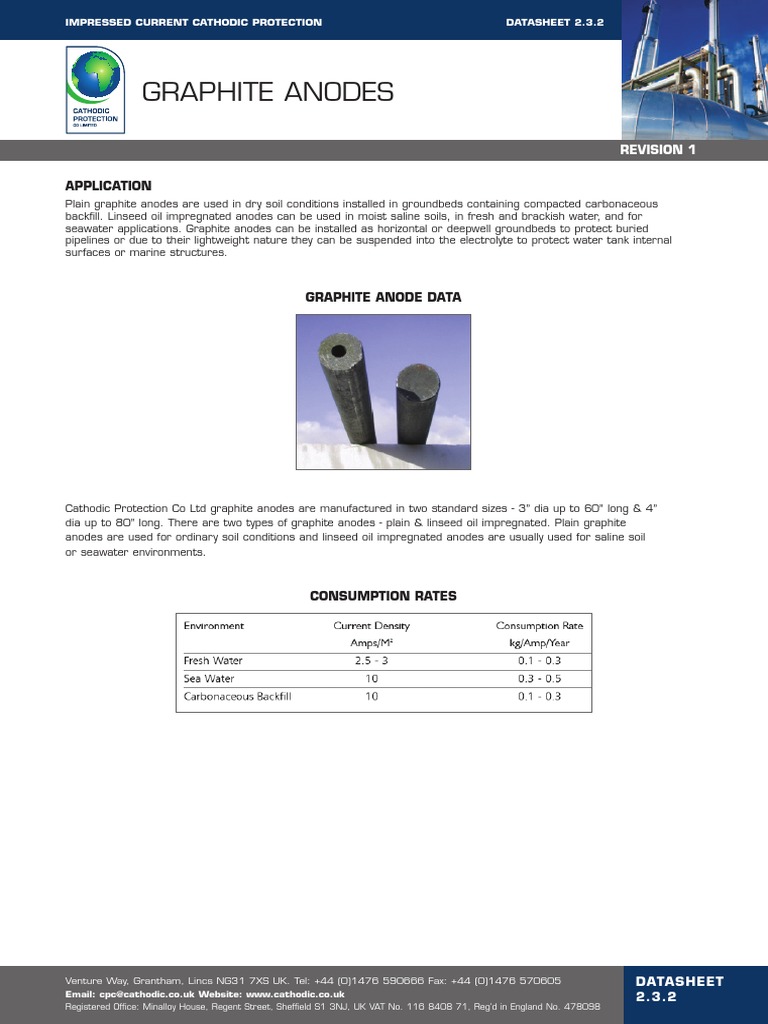 2 3 2-Graphite-Anodes | PDF | Anode | Electromagnetism