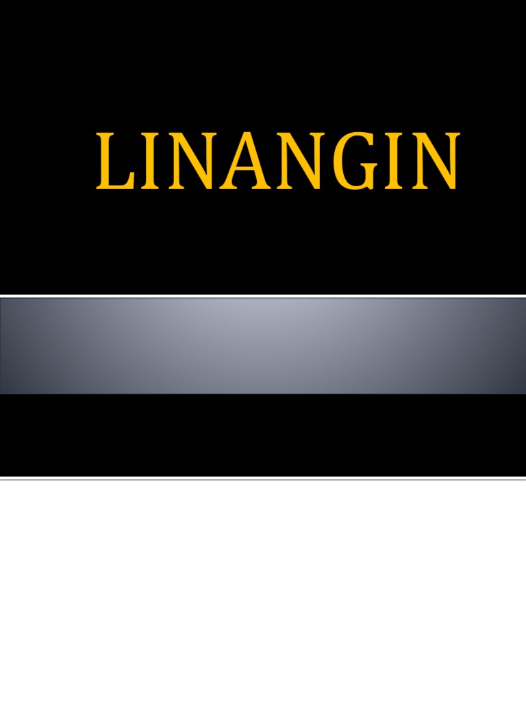 Aralin 2.5 Linangin | PDF
