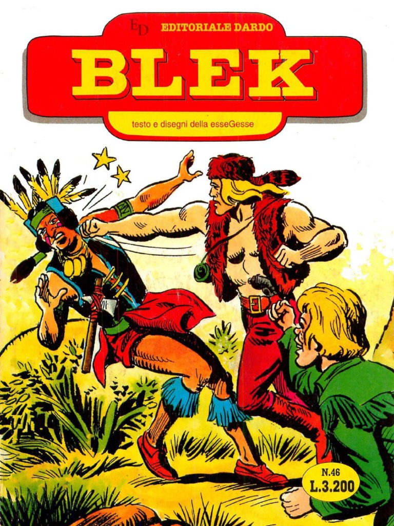 Blek Macigno 46 - Caccia All'uomo Bianco PDF | PDF