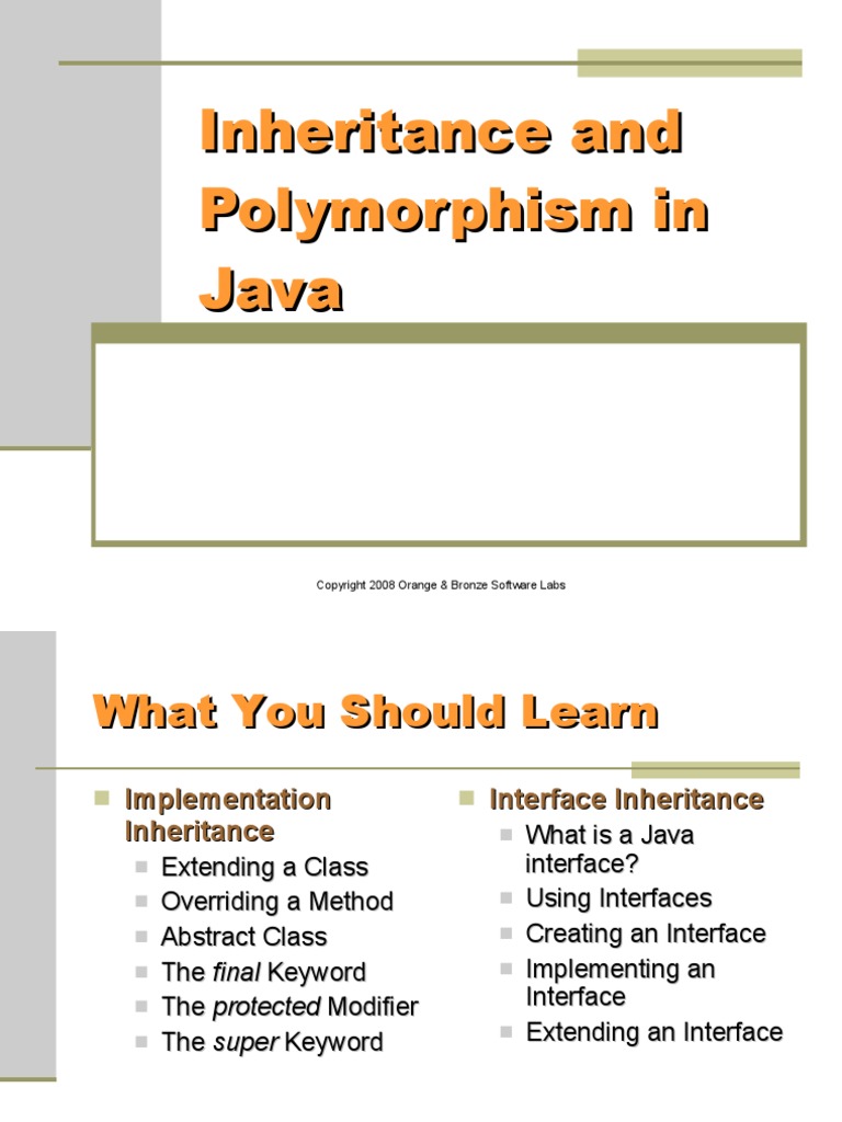 Fun 04d Inheritanceandpolymorphism Pdf Inheritance Object Oriented Programming Class