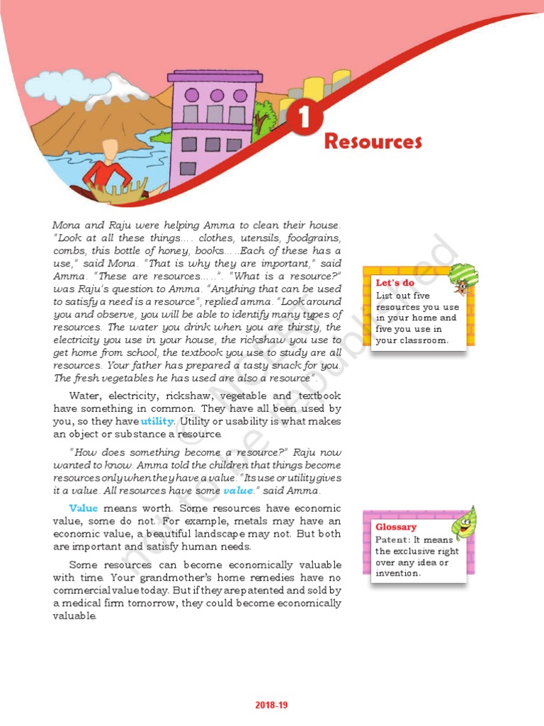 Understanding Human-Made Resources | PDF | Renewable Resources ...