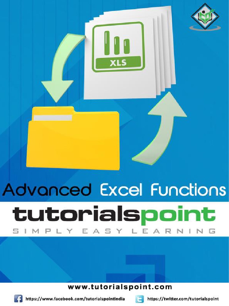 Advanced Excel Functions Tutorial Pdf Microsoft Excel Mathematical Relations