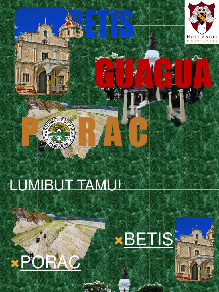 Porac Pampanga: Attractions & Culture | PDF | Catholic Church