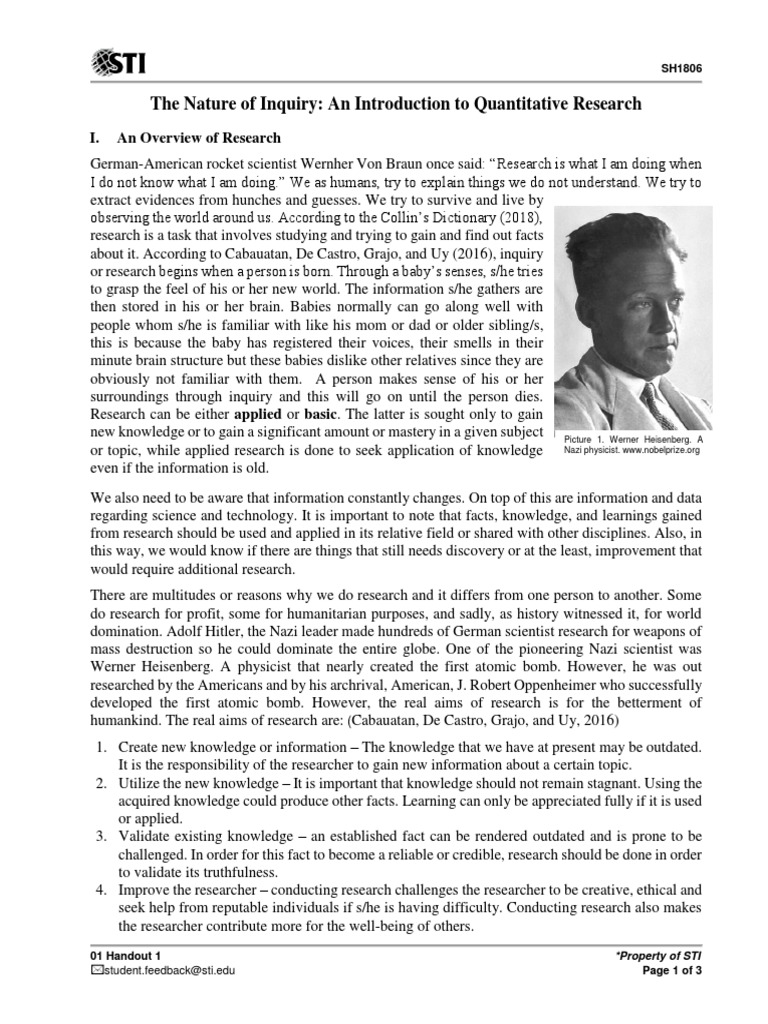 01 Handout 19 Pdf Research Design Dependent And Independent Variables