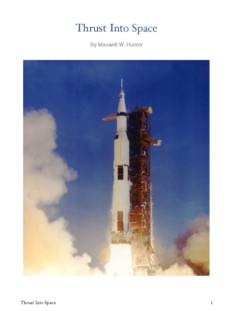 Thrust Into Space PDF | PDF | Rocket Engine | Rocket