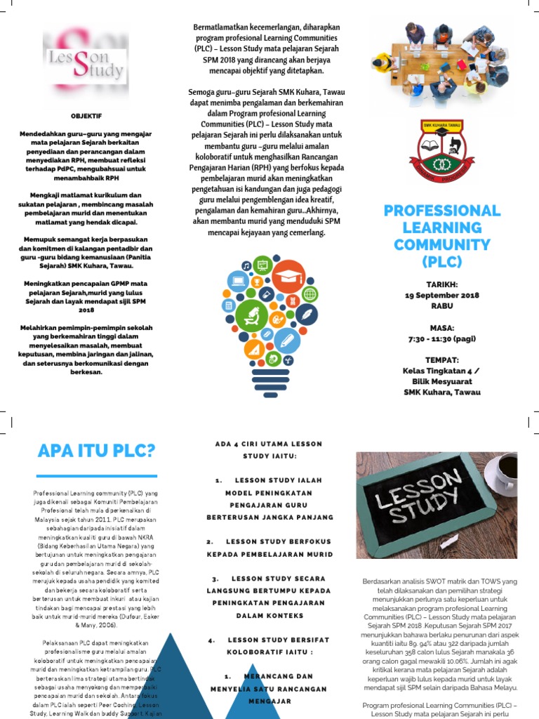 Lesson Study Pamphlet Sample | PDF