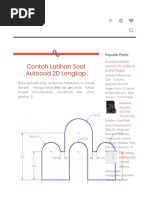 Tutorial Autocad - Plotting Dan Print-1 | PDF