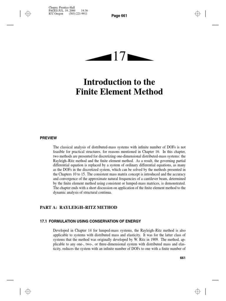 Finite Element Method Introduction | PDF | Finite Element Method ...