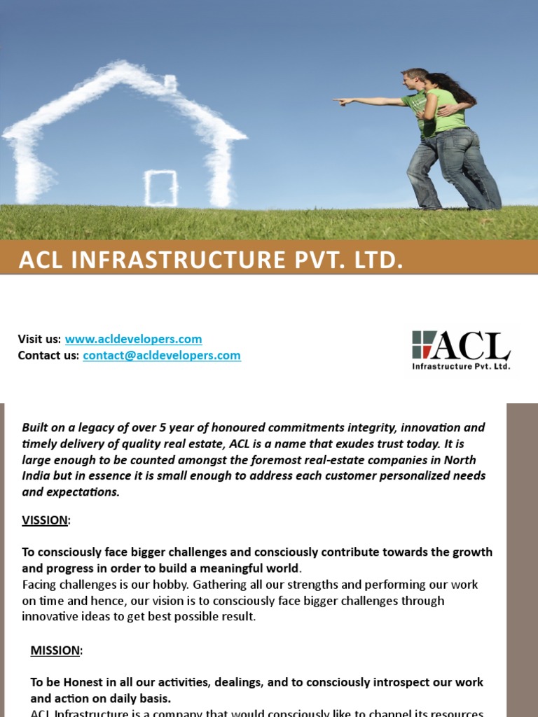 Acl Infrastructure Pvt. LTD.: Visit Us: Contact Us | PDF | Economies ...