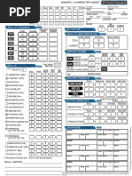 Starfinder - Character Sheet (Fillable) | PDF | Leisure Activities ...