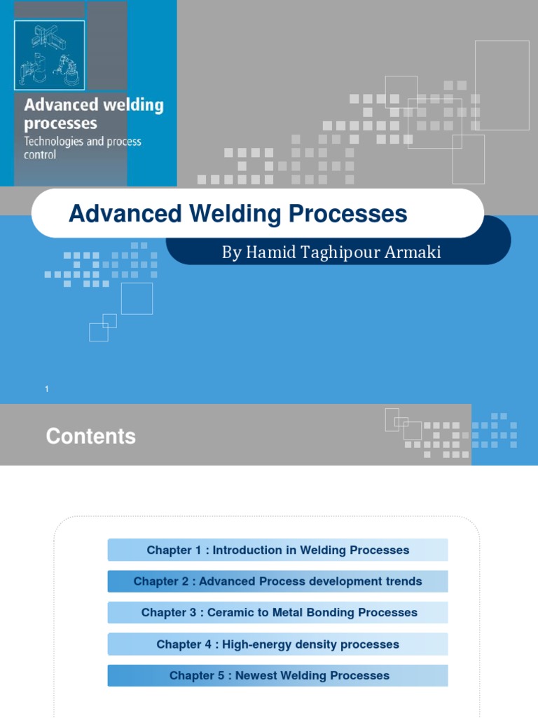 Advanced Welding Processes | PDF | Welding | Construction
