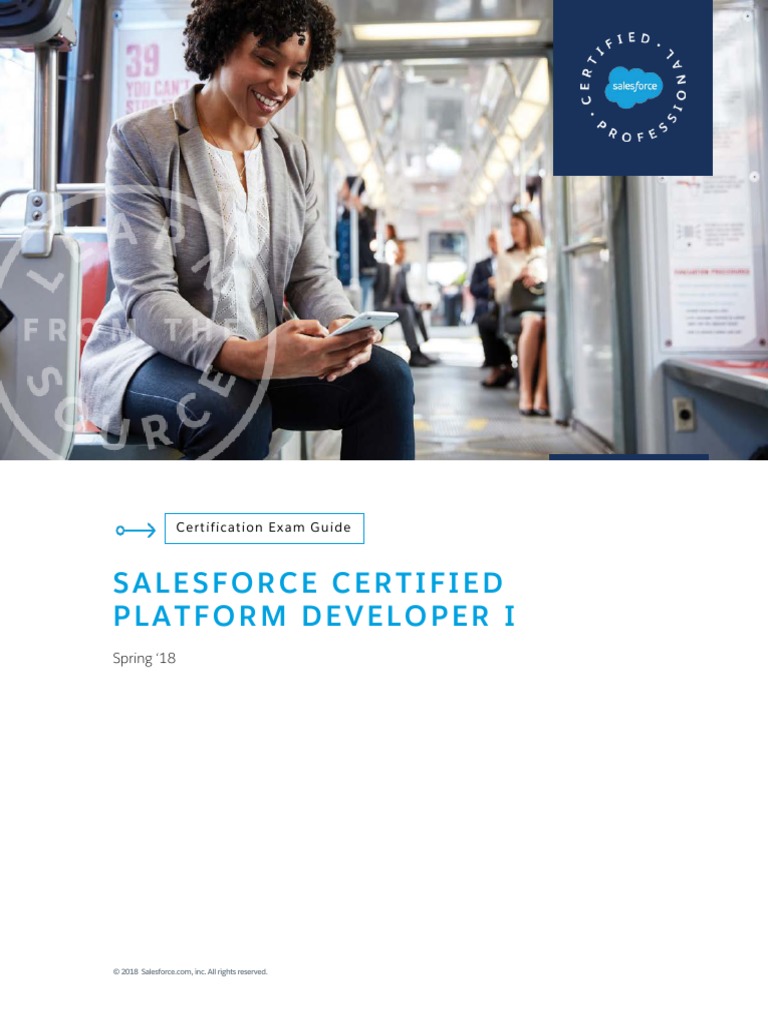 Salesforce Certified Platform Developer I: Certification Exam Guide | Download Free PDF ...