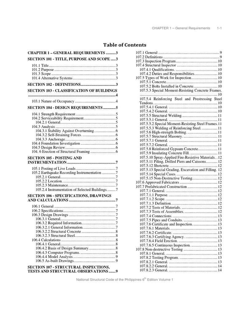 General Requirements in Construction | PDF | Prestressed Concrete ...