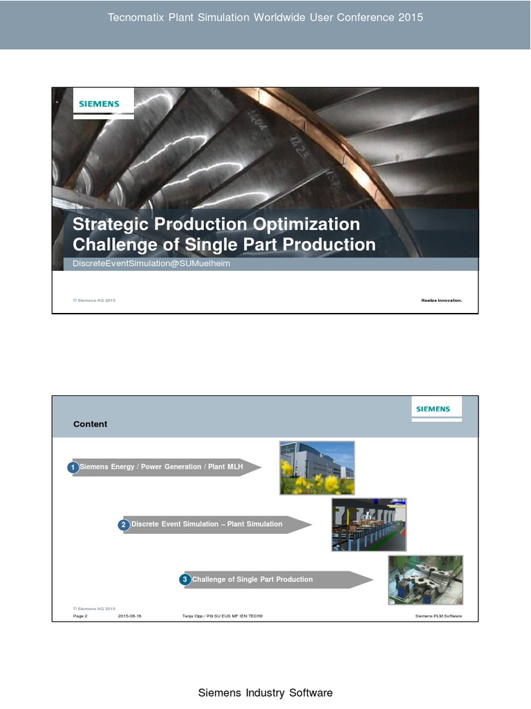 14 Tanja Opp Siemens Strategic Steam Turbine Production Optimization ...