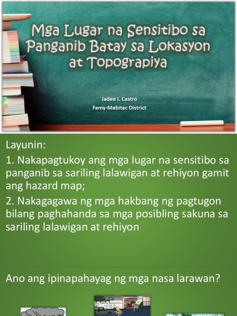 Mga Lugar Na Sensitibo Sa Panganib Batay Sa Lokasyon | PDF