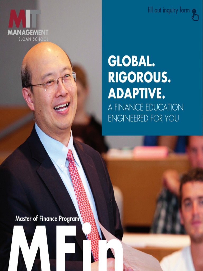 MIT MFin 2018 Digital | PDF | Massachusetts Institute Of Technology ...