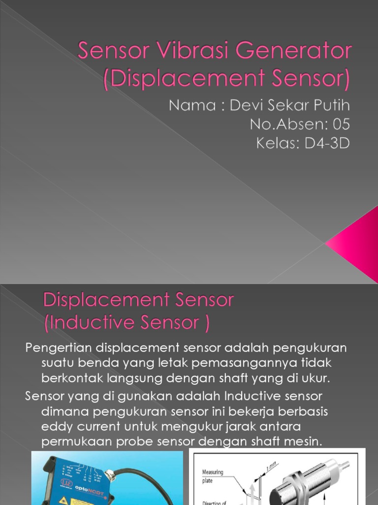 Sensor Vibrasi pada Generator | PDF