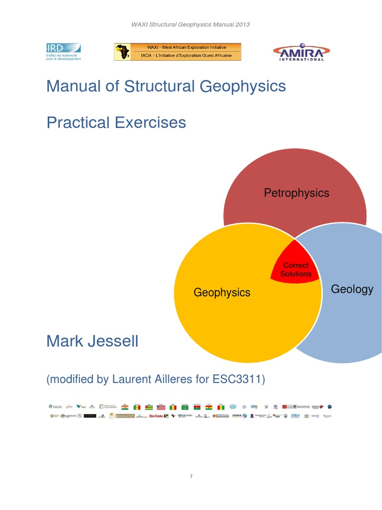 ESC3311 - Structural Geophysics Pracs - 2016 PDF | PDF | Structural Geology | Geology