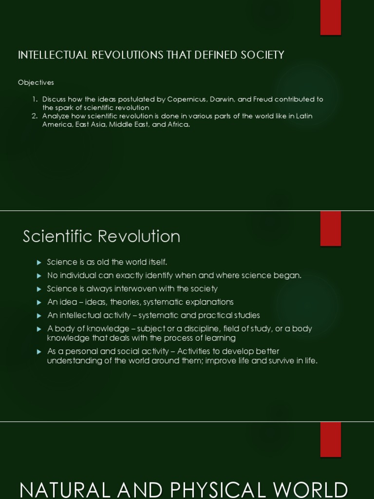 Intellectual Revolutions in Society | PDF | Scientific Revolution | Science