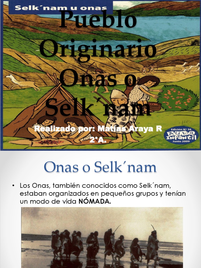 Pueblo Originario Onas | PDF