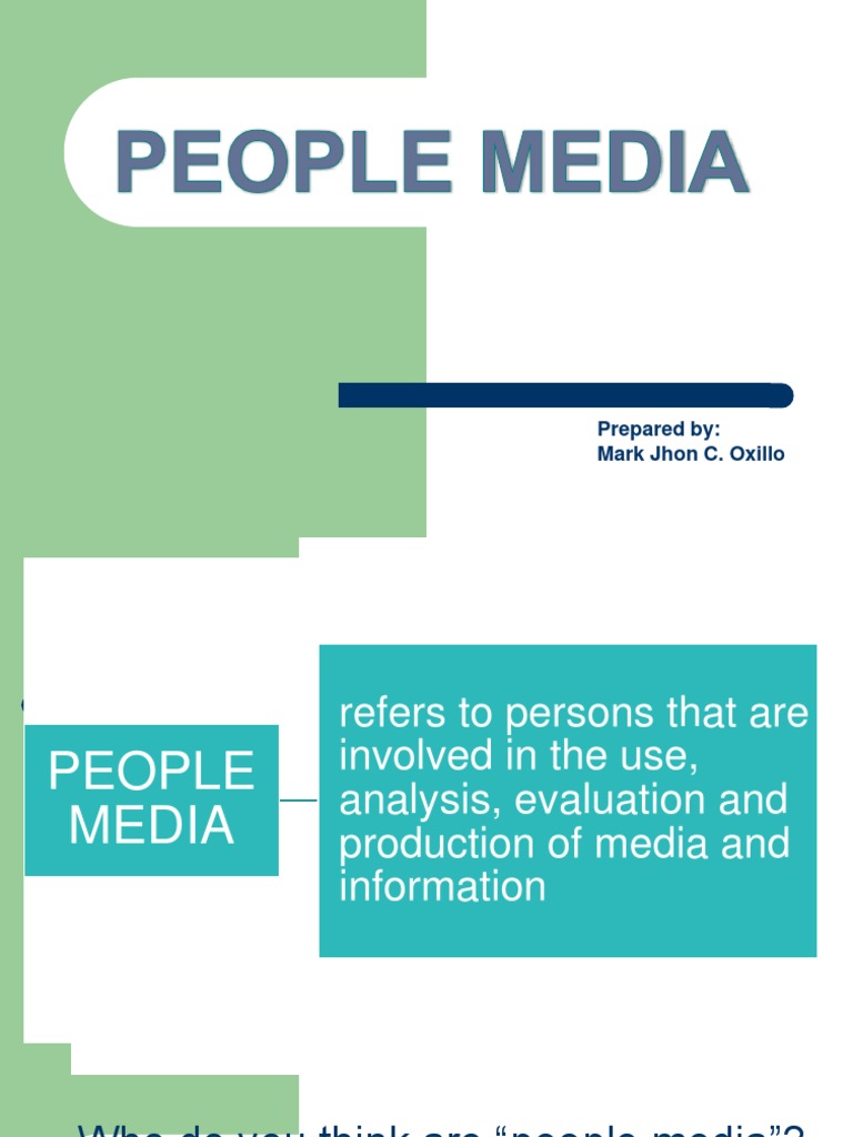 People Media | PDF | Mass Media | Journalism