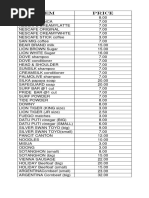 Coca-Cola Price List 2024 | PDF | Coca Cola | Bottle