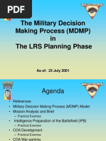 16 Stages of Battle Procedure | PDF | Reconnaissance | Military Science