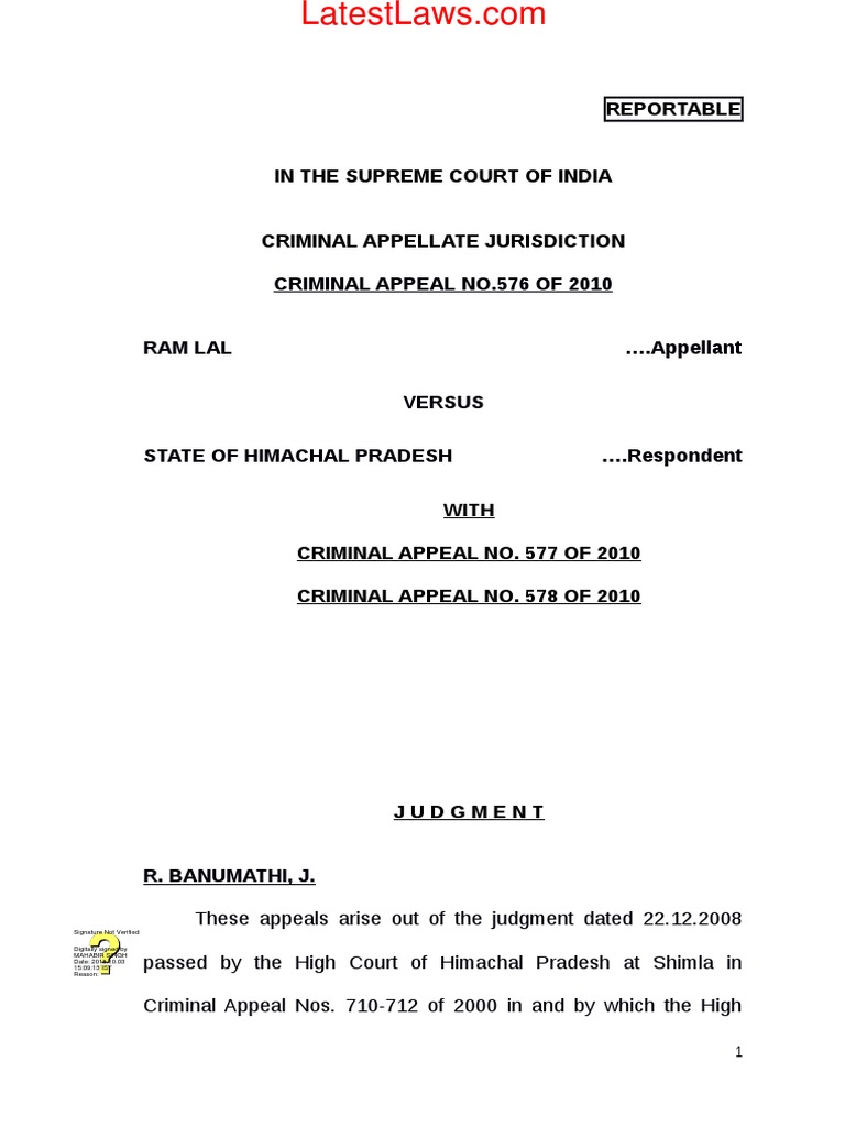 Supreme Court Expounds Conviction Can Be Based On Voluntary Extra ...