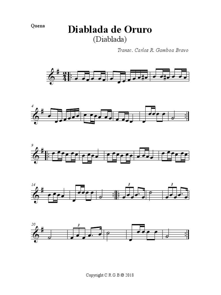 Diablada Oruro | PDF