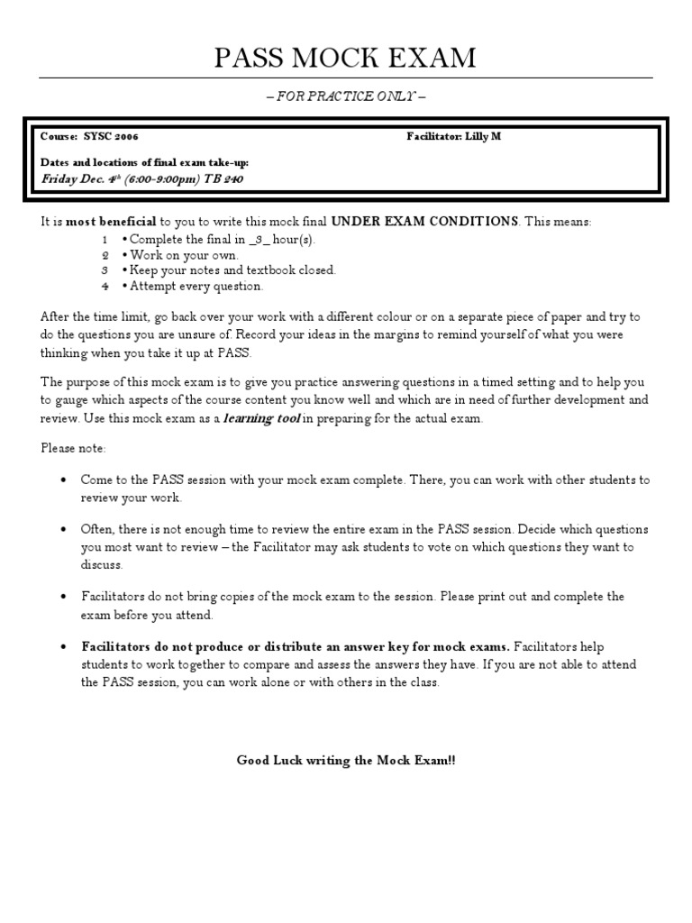Sysc 2006 Mock Final Pdf Pdf Subroutine Pointer Computer Programming