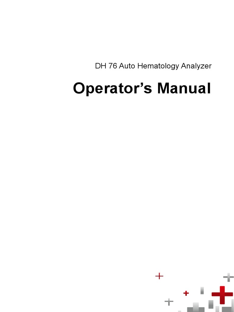 DH76 Manual | PDF | Calibration | Statistics