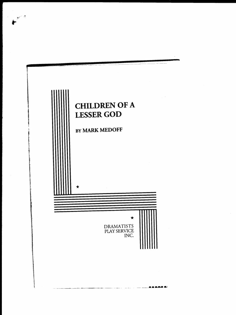 Children of A Lesser God (Script) | PDF