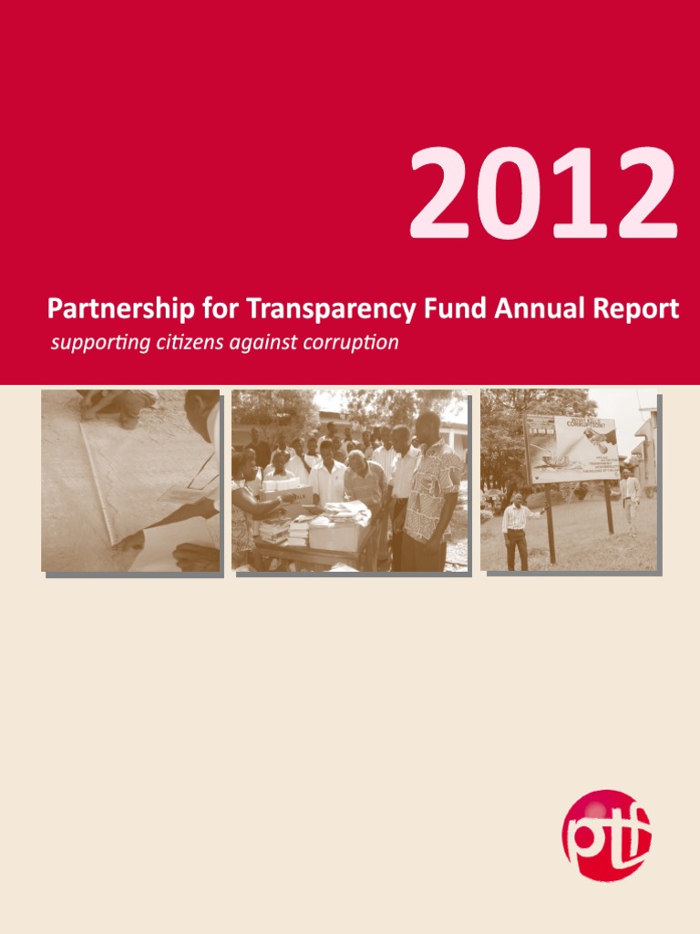Partnership For Transparency Fund Annual Report | PDF | Governance ...