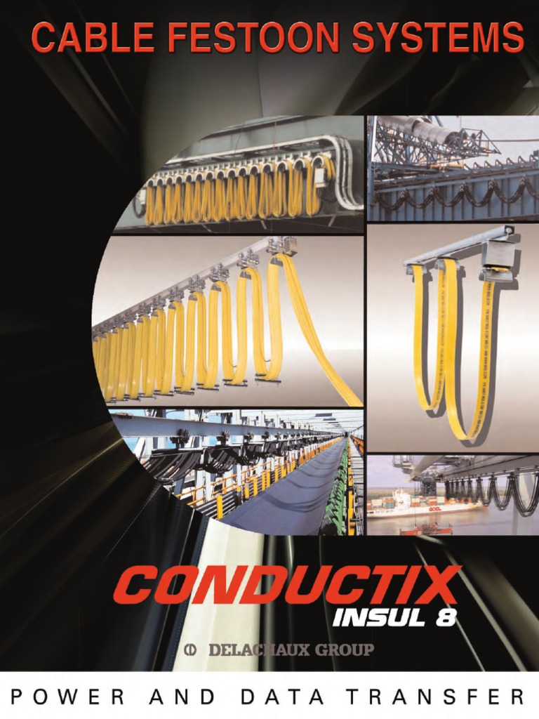 Cable Festoon Systems Guide | PDF | Crane (Machine) | Electrical Connector