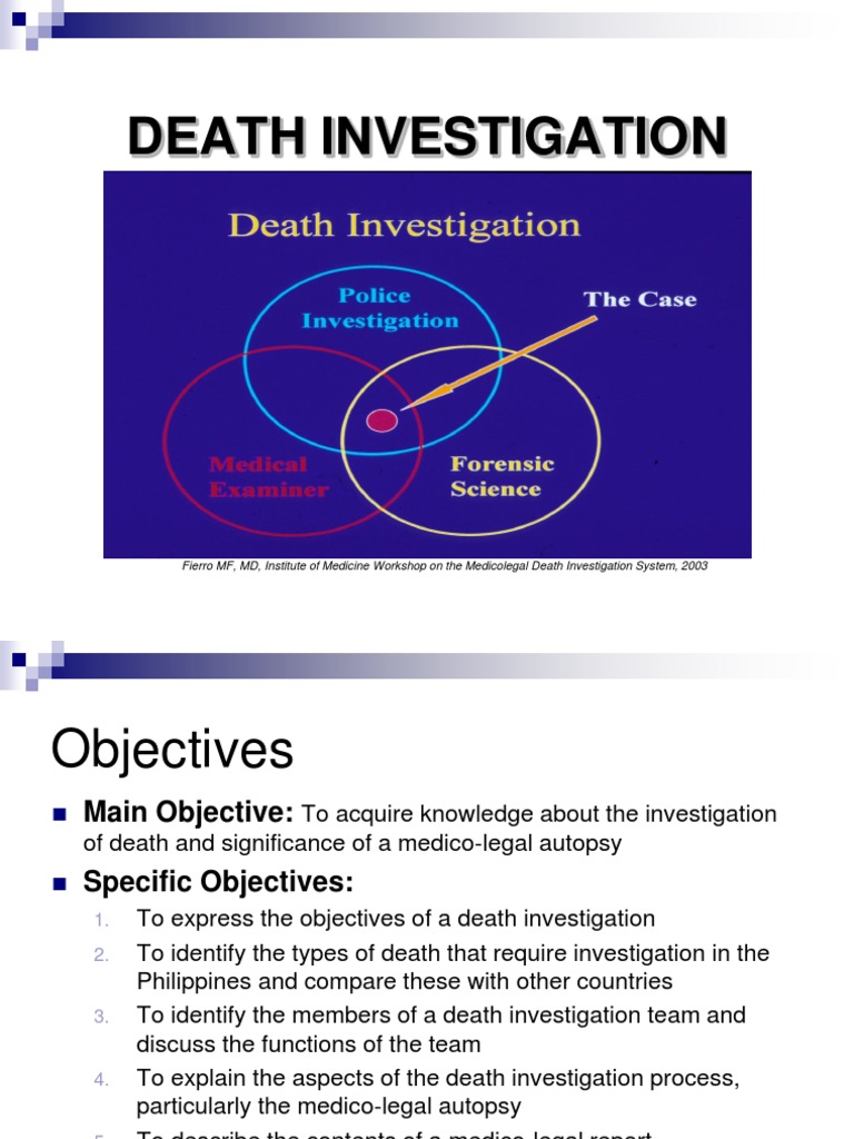 4 Death Investigation.2013 | Download Free PDF | Autopsy | Coroner