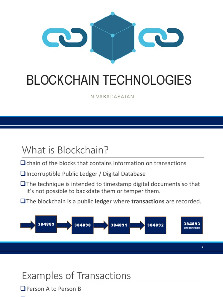 Introduction To Blockchain | PDF | Areas Of Computer Science | Computing