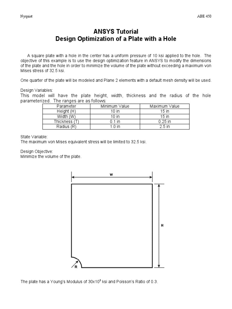 ANSYS Optimization Module Manual | PDF | Mathematical Optimization | Area