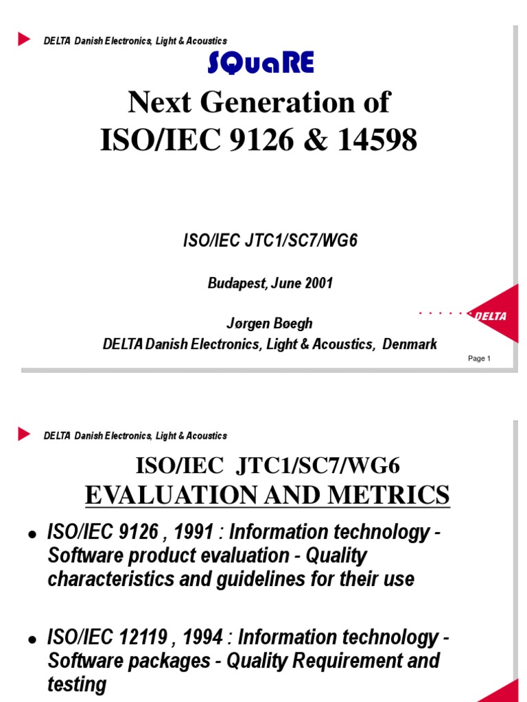 ISO 25010 - Quality Model | Download Free PDF | International ...