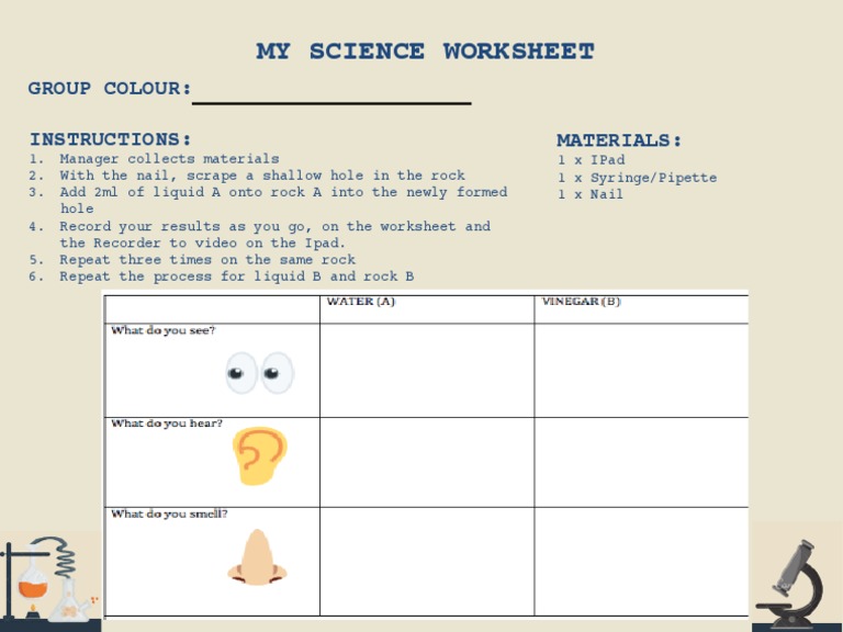 Science Worksheet2 | PDF | Nature