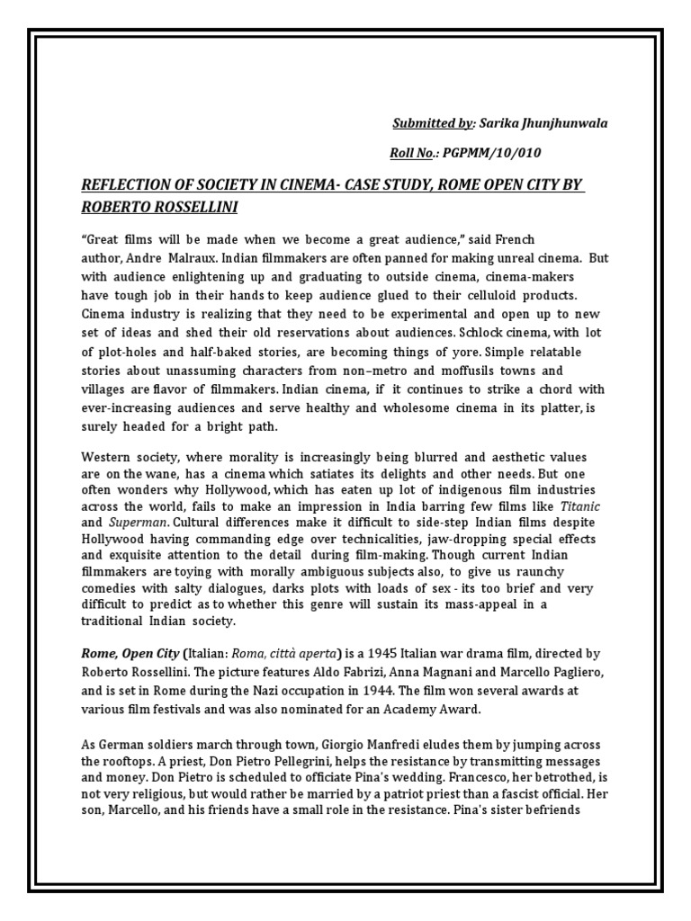 Film Appreciation | PDF