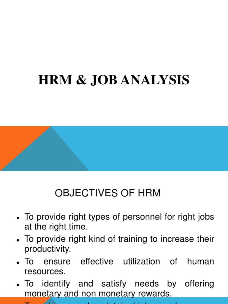 HRM, Job Analysis & BPR | PDF | Business Process | Employment