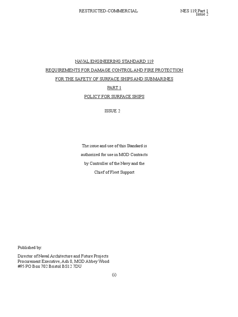 NES119PART1 | PDF | Firefighting | Ships
